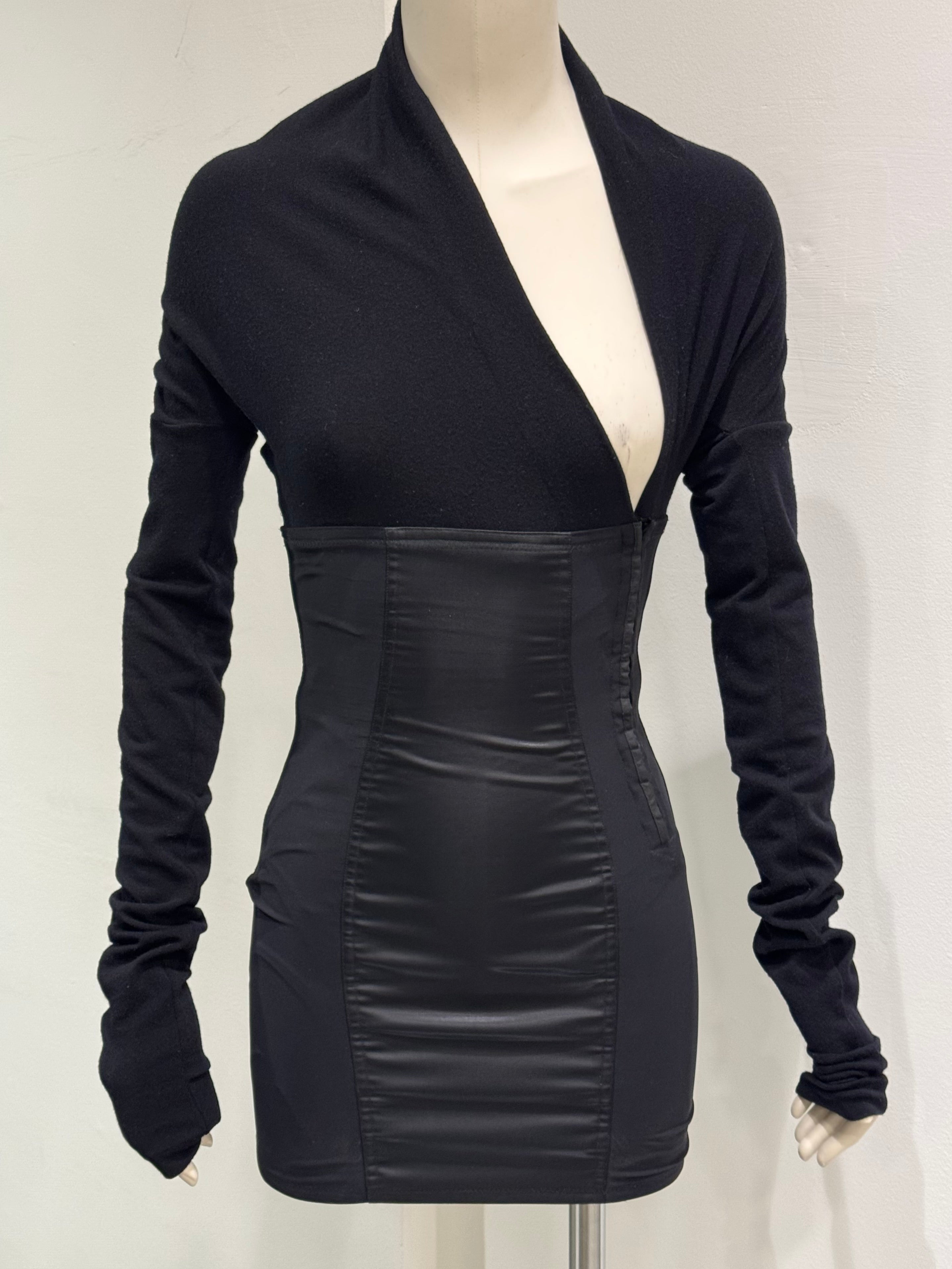 A/W1992 Dolce & Gabbana pin-up bandage mini dress