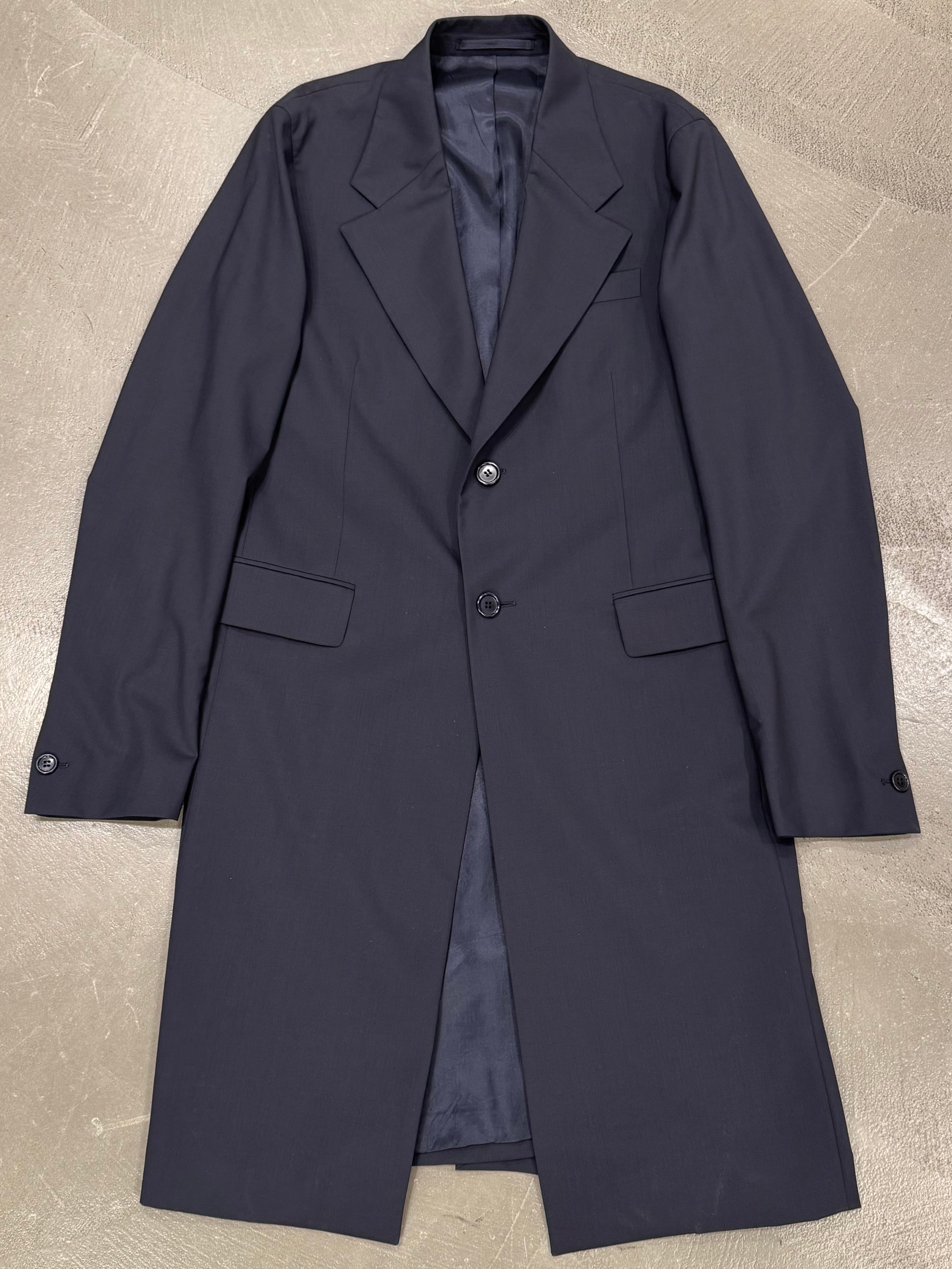 2000s Prada wool long coat