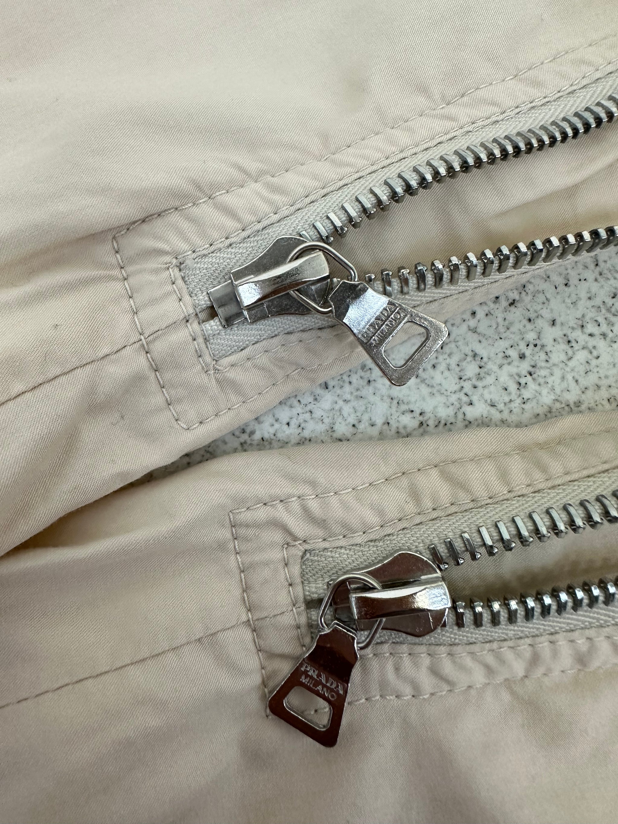 AW1999 Prada zipper laced astro biker cargo pants – elevated AW1999 Prada zipper laced astro biker cargo pants – elevated